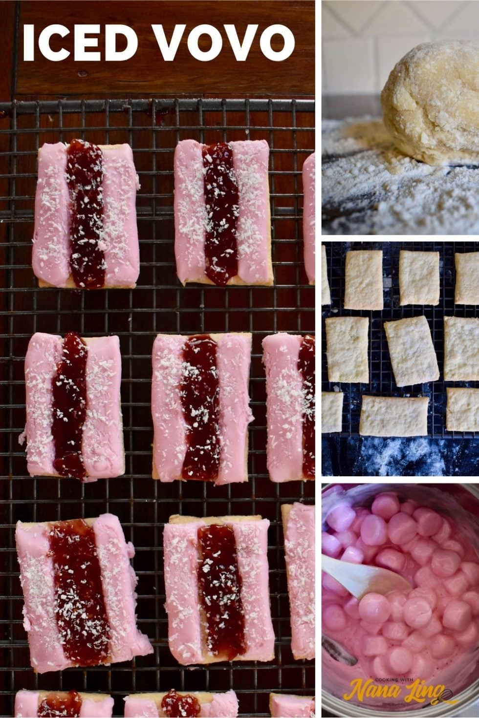 Iced VoVo Recipe | Homemade Arnott's | Cooking with Nana Ling