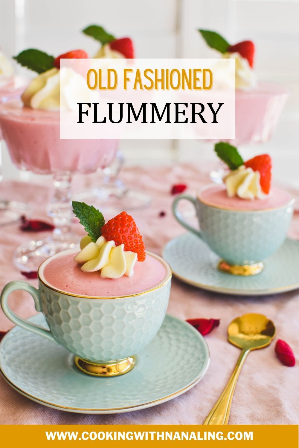 Old Fashioned Flummery Recipe – Cooking with Nana Ling