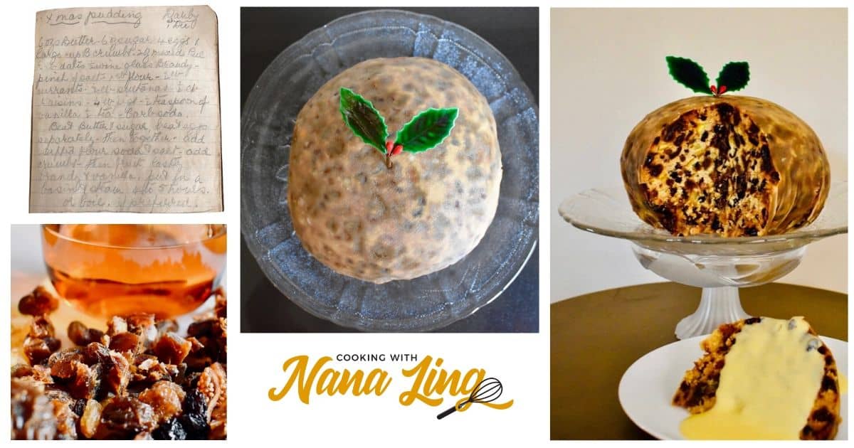 Christmas Pudding Recipe | Cooking with Nana Ling