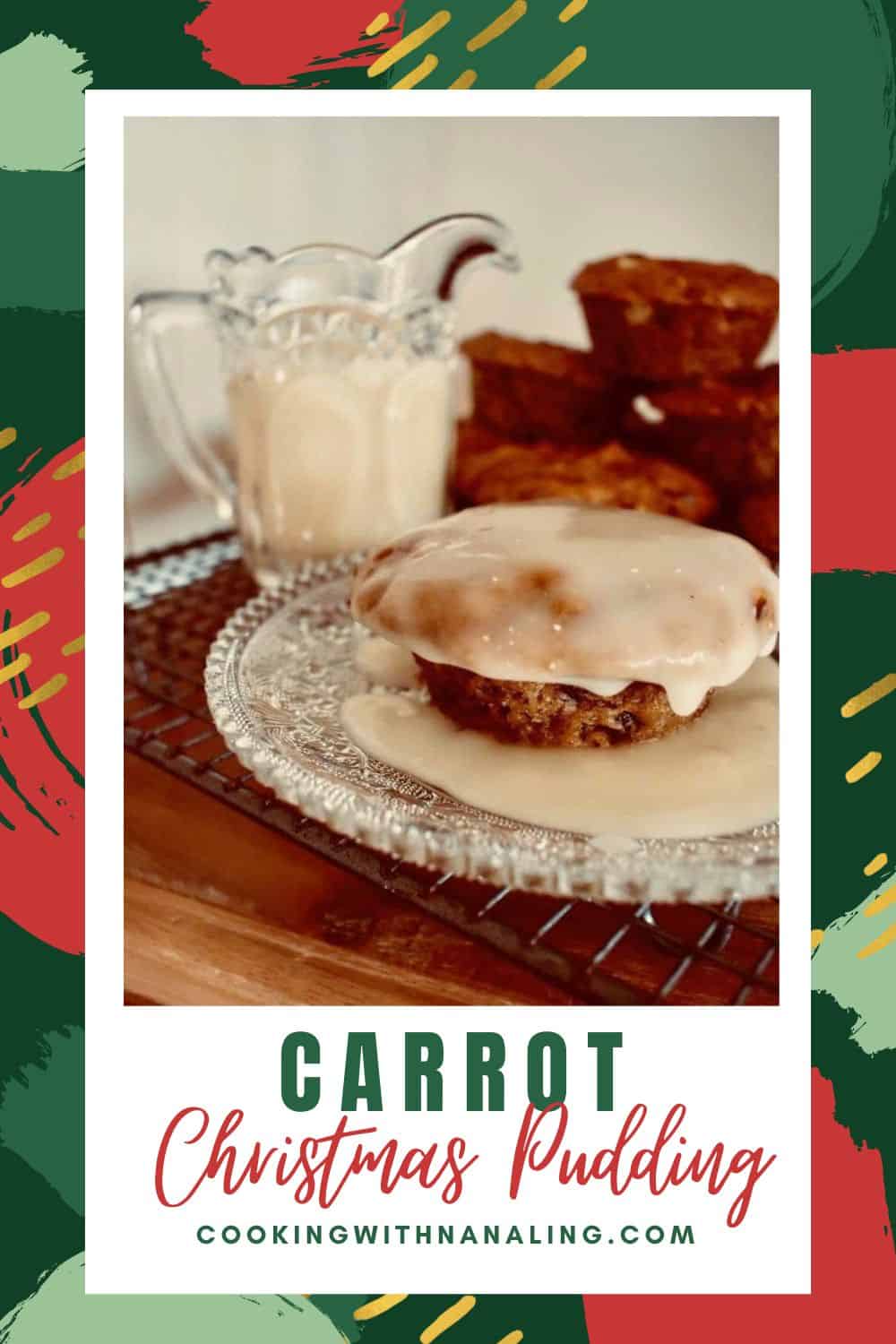 Carrot Christmas Pudding Recipe | Cooking with Nana Ling