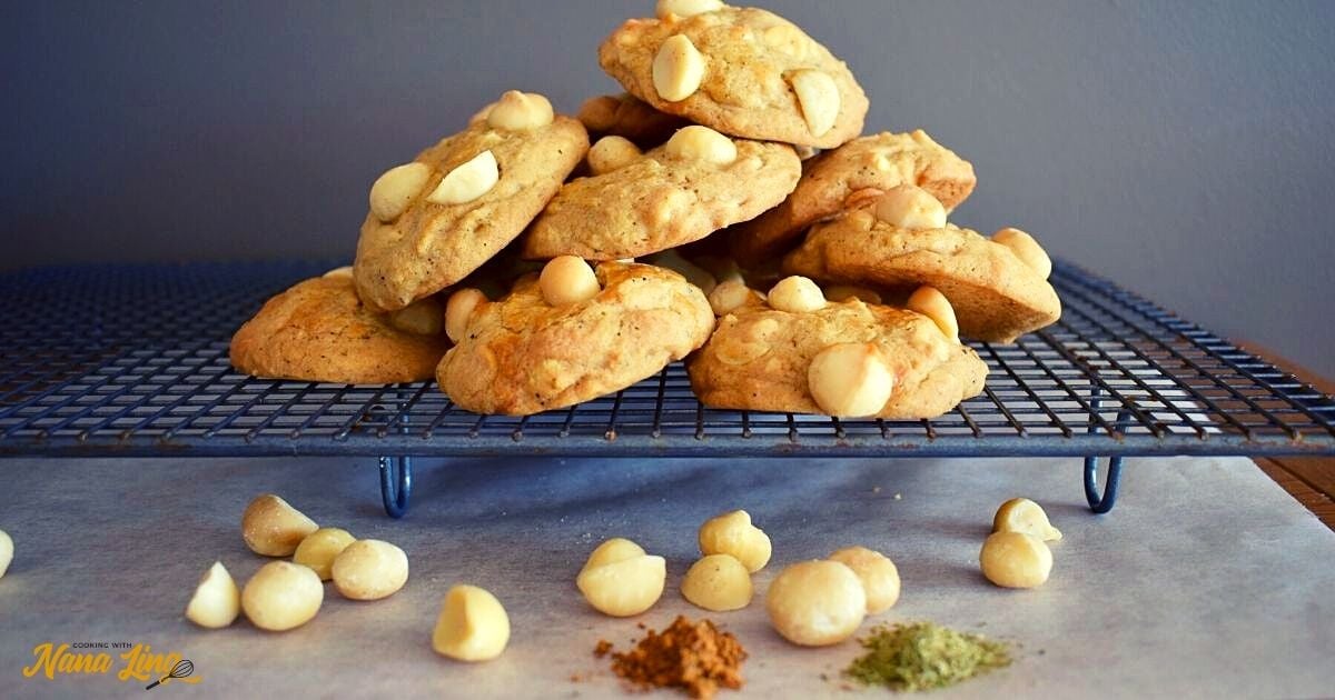 Macadamia Cookies Recipe | Cooking with Nana Ling