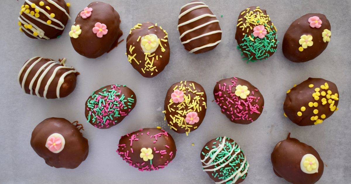 Homemade Bounty Easter Eggs | Cooking with Nana Ling