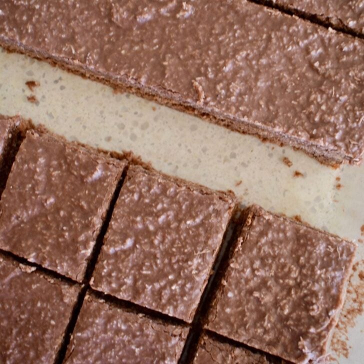 Choc Coconut Slice | A recipe by Cooking with Nana Ling