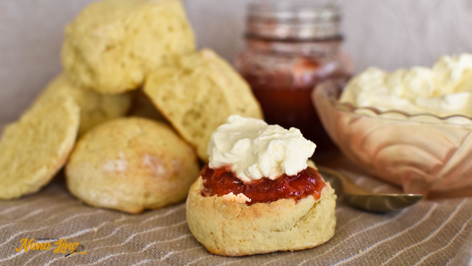 Cream Scones Recipe | Cooking with Nana Ling