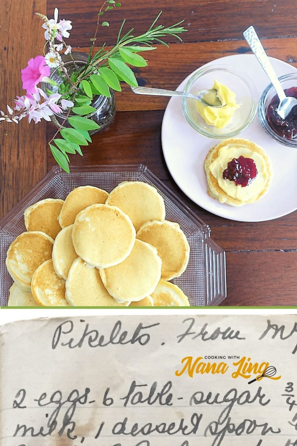 Pikelets Recipe | Cooking with Nana Ling Recipe Blog