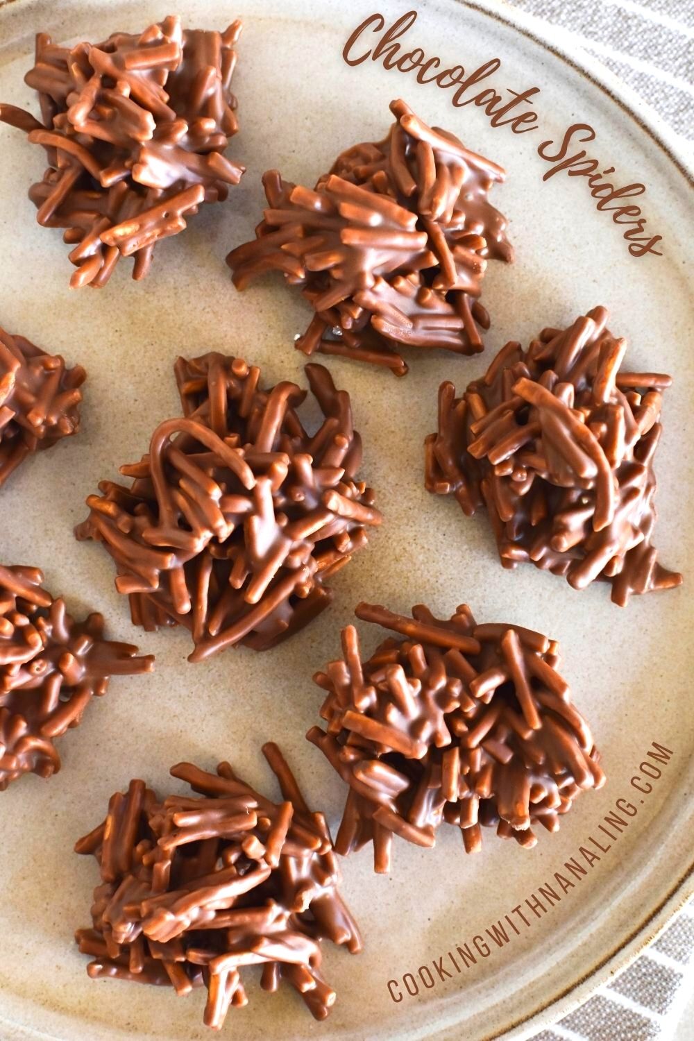 Chocolate Spiders Recipe | Cooking with Nana Ling