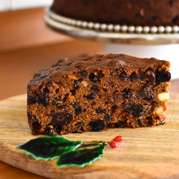 Rich Christmas Cake | 1940s Recipe | Cooking with Nana Ling