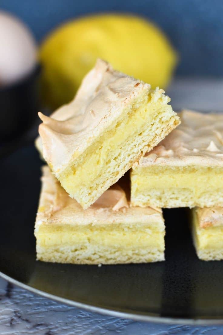 Lemon Meringue Slice - Cooking with Nana Ling
