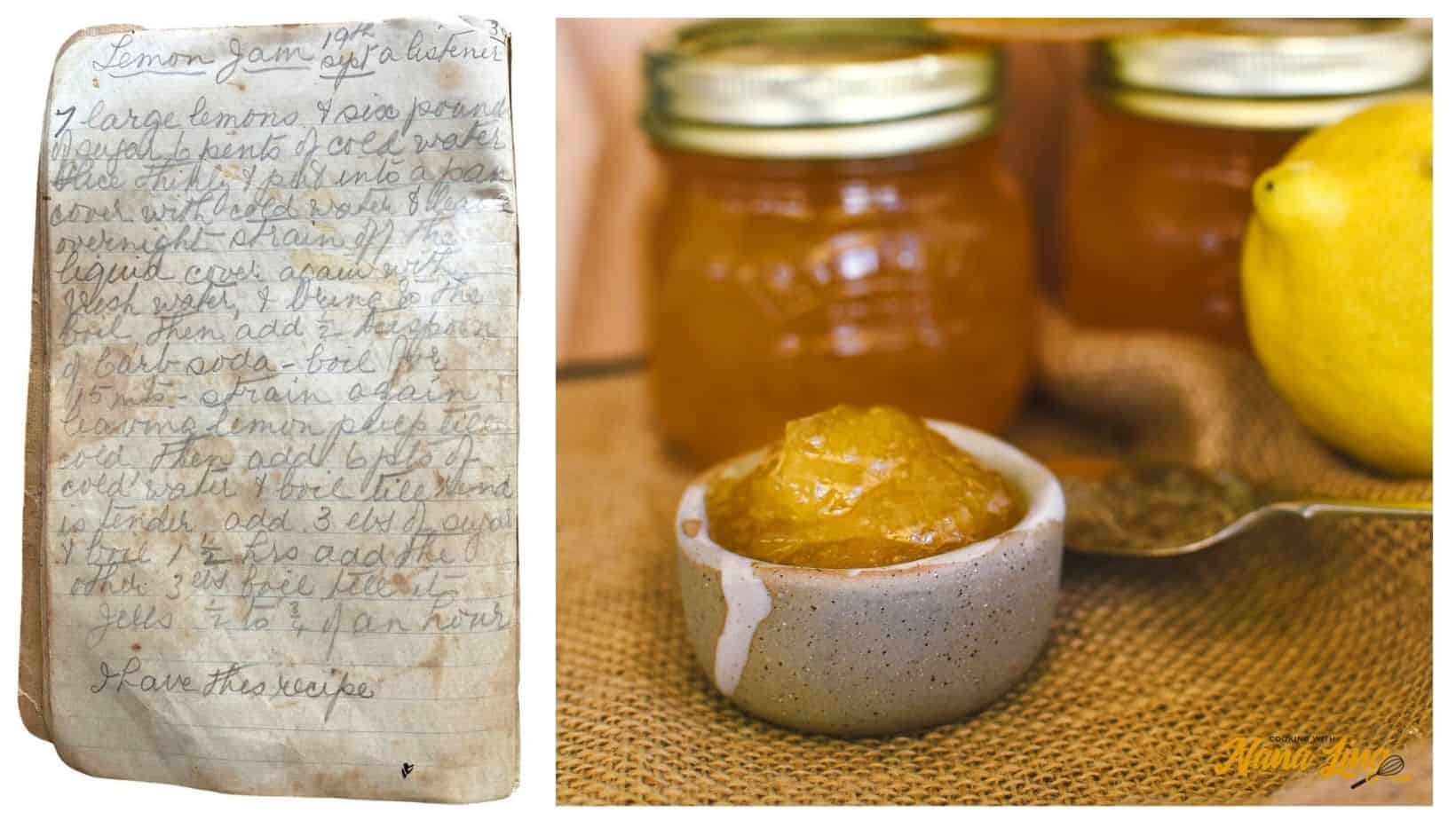 Lemon Jam | WWII era family recipe | Cooking with Nana Ling