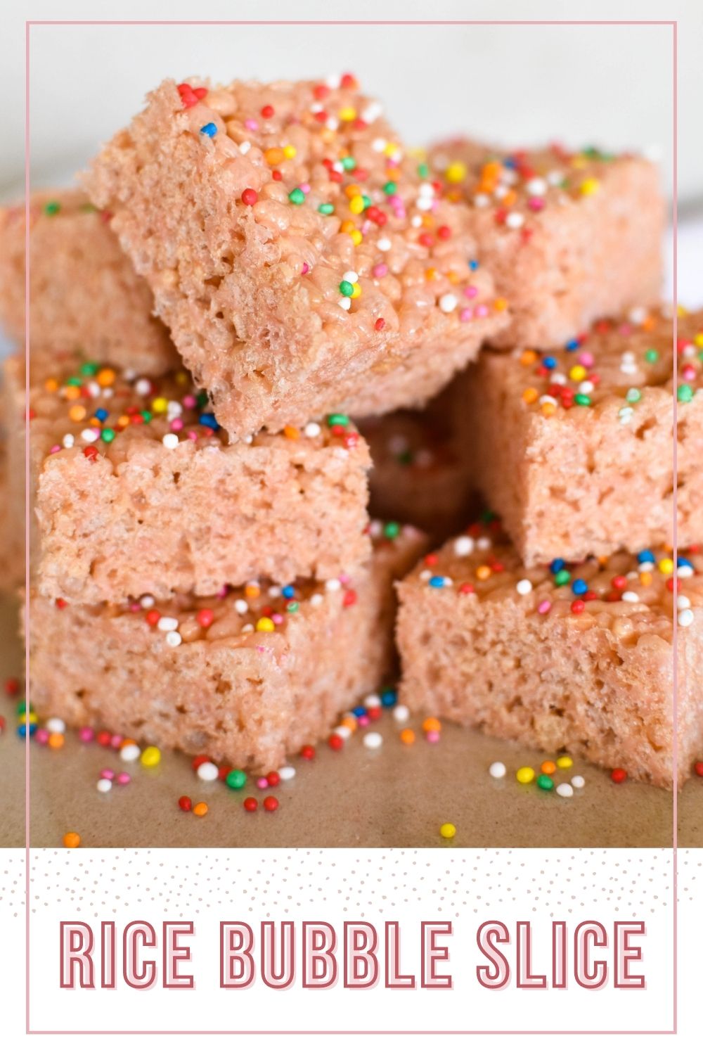 Rice Bubble Slice Recipe | Cooking with Nana Ling