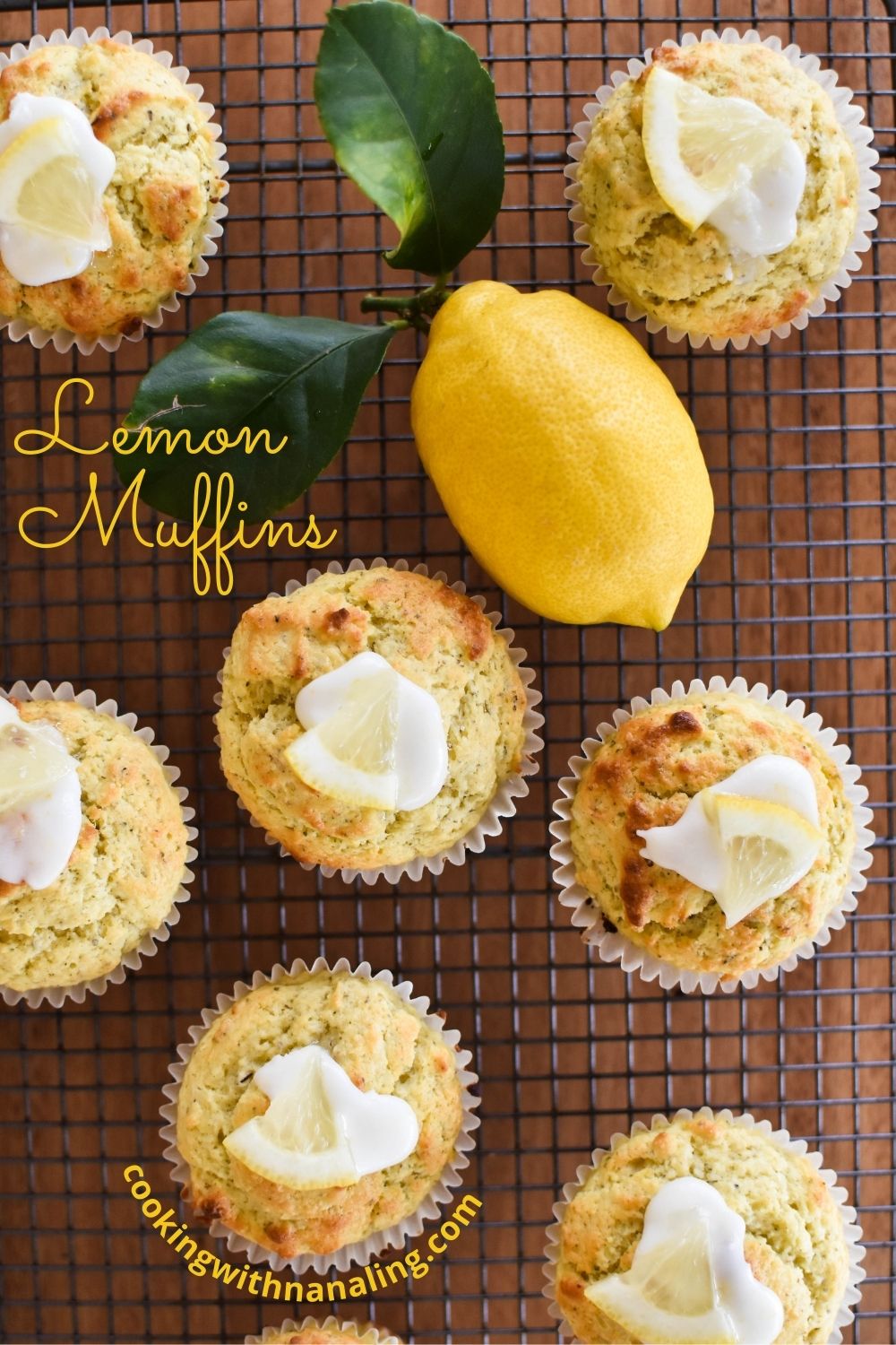 Lemon Muffins Recipe | Cooking with Nana Ling