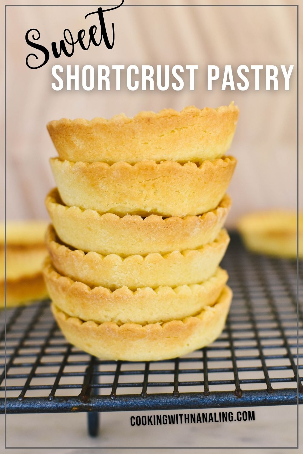 Sweet Shortcrust Pastry Recipe | Cooking with Nana Ling