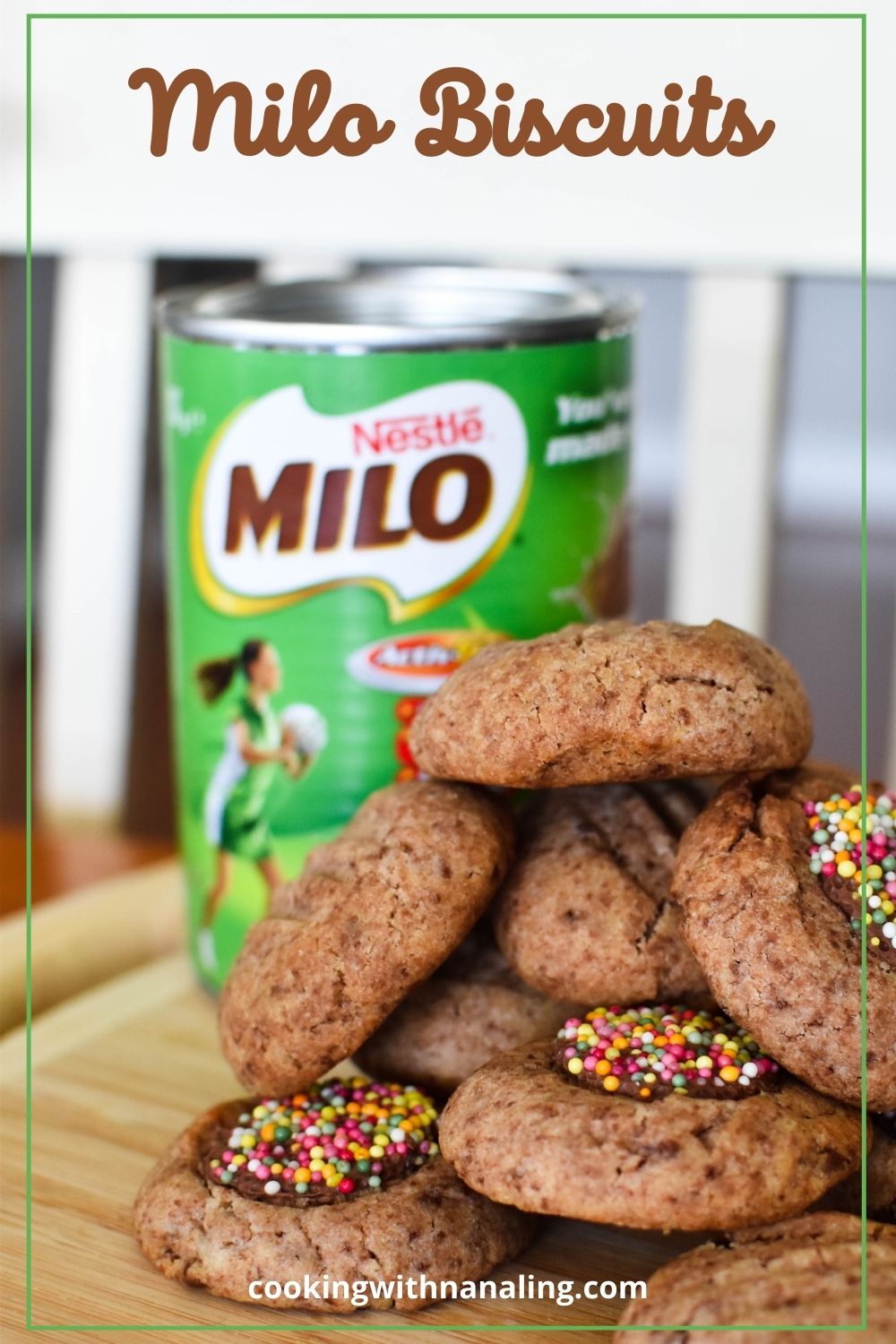Milo Biscuits Recipe | Cooking with Nana Ling