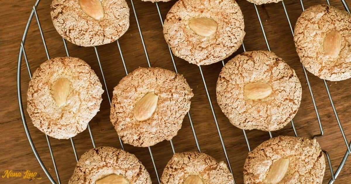 Ratafia Biscuits Recipe | Cooking with Nana Ling