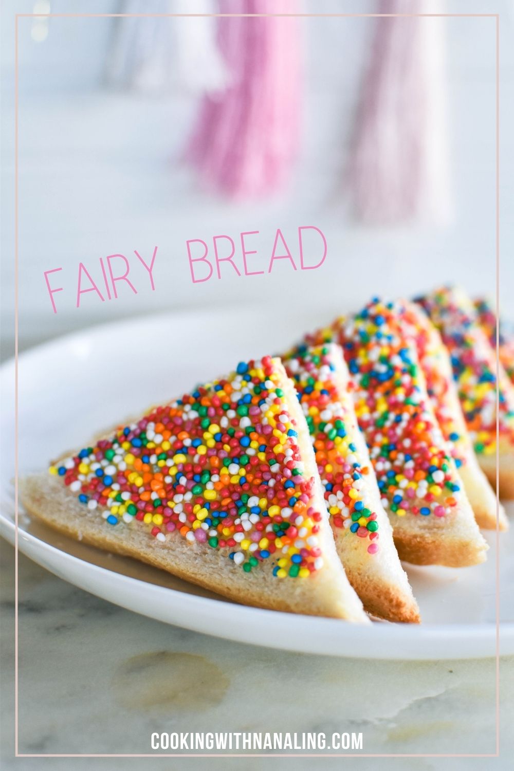 Fairy Bread | Australian Recipe | Cooking with Nana Ling