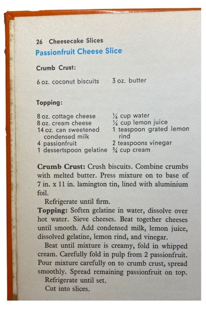 Passionfruit Cheesecake Slice | Cooking with Nana Ling