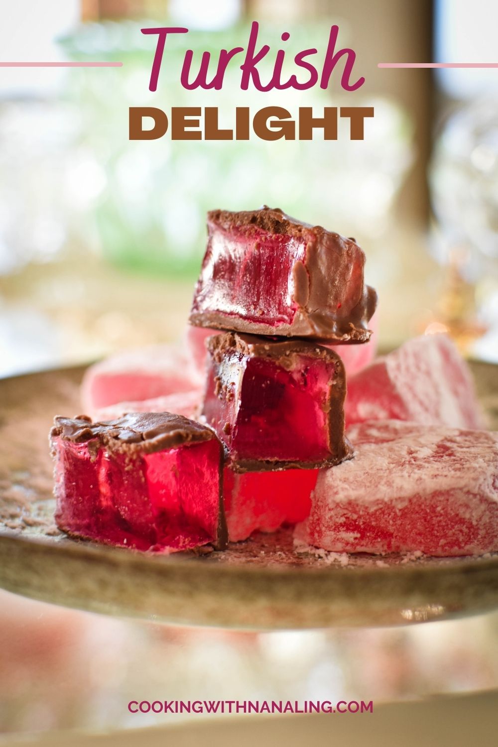 Easy Turkish Delight Recipe | Cooking with Nana Ling