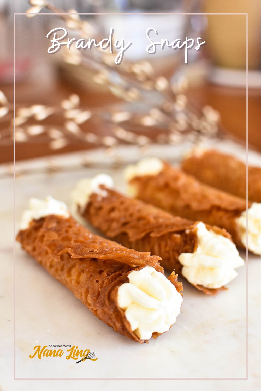 Brandy Snaps Recipe | Cooking with Nana Ling