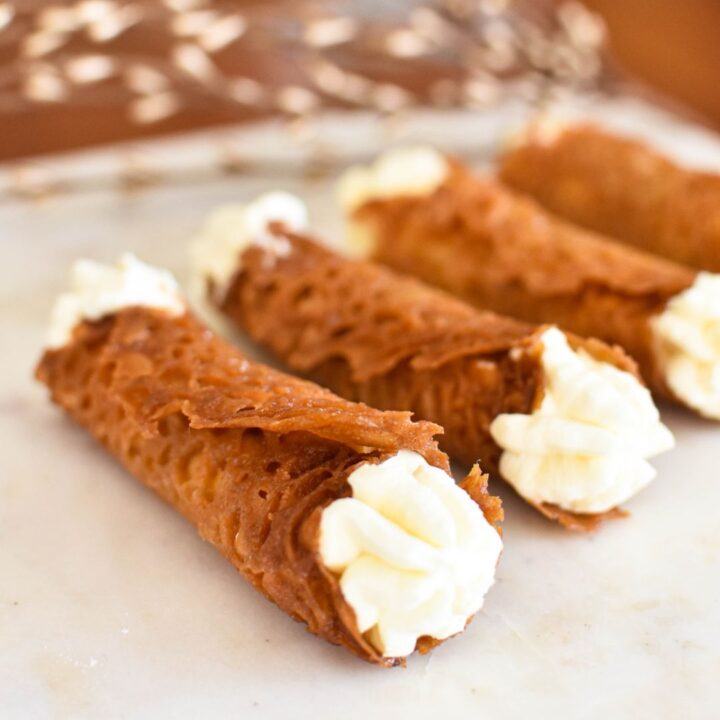 Brandy Snaps - Cooking with Nana Ling