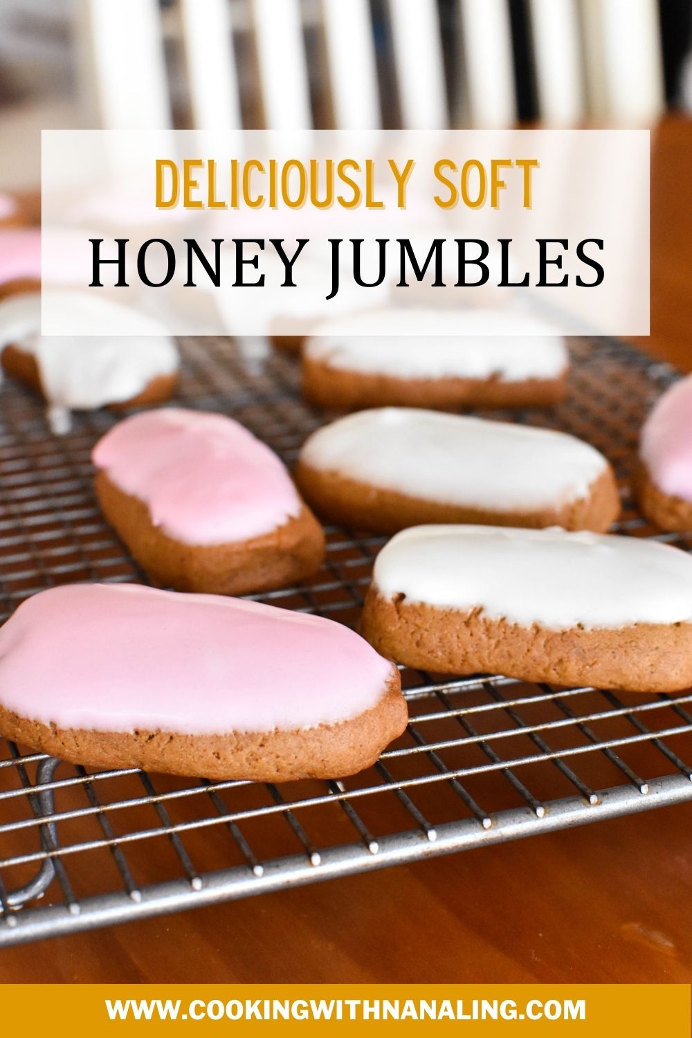 Honey Jumbles Recipe | Cooking with Nana Ling