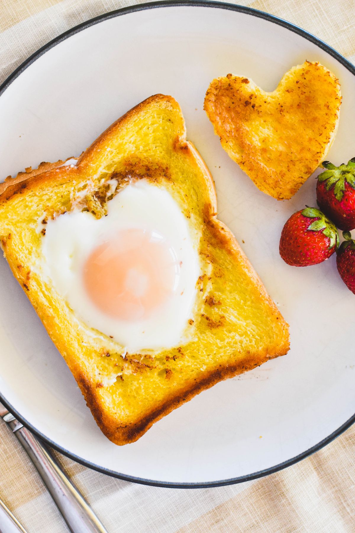 Toad in a Hole Egg Recipe | Cooking with Nana Ling