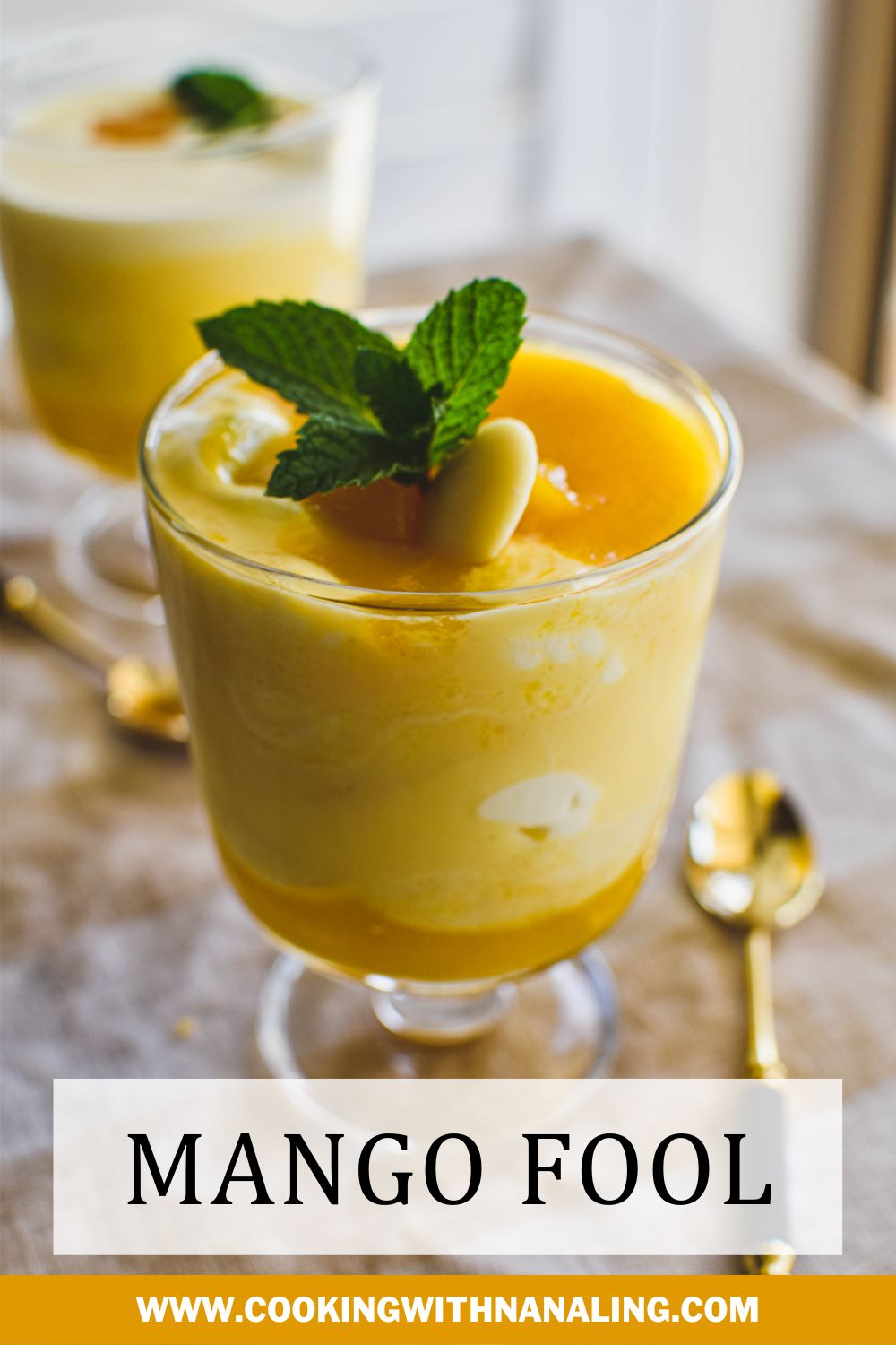 Mango Fool - Cooking with Nana Ling