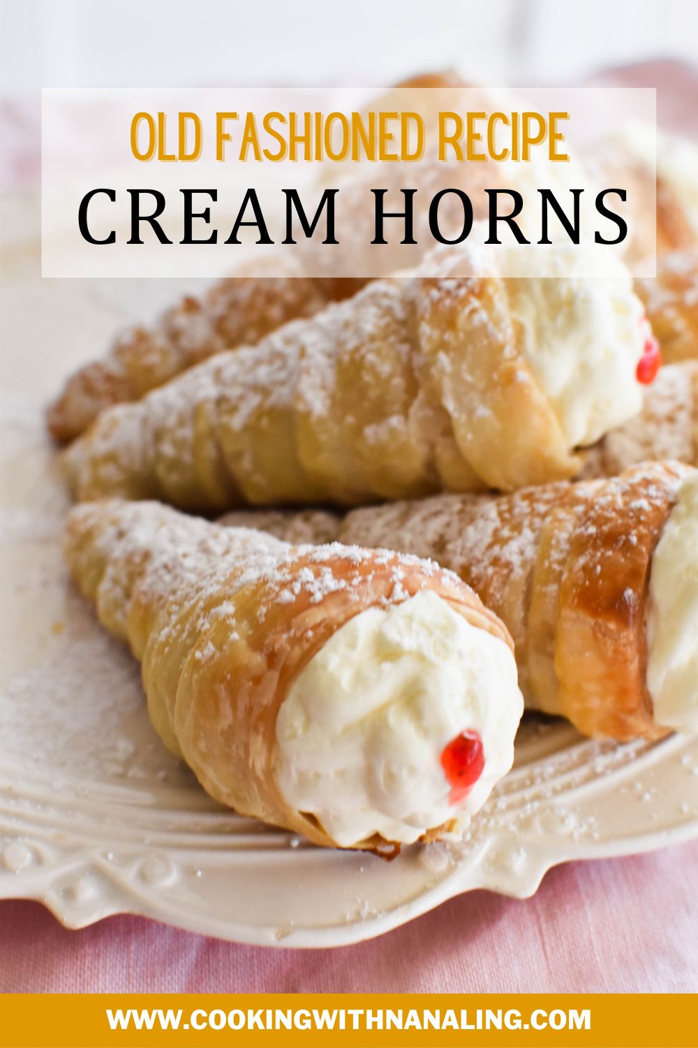 Cream Horns Recipe | Cooking with Nana Ling