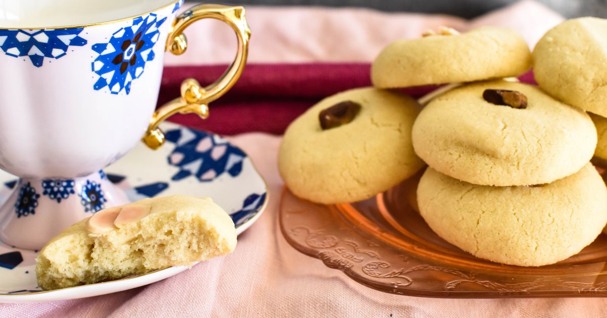 Lebanese Butter Cookies | Ghraybes | Cooking with Nana Ling