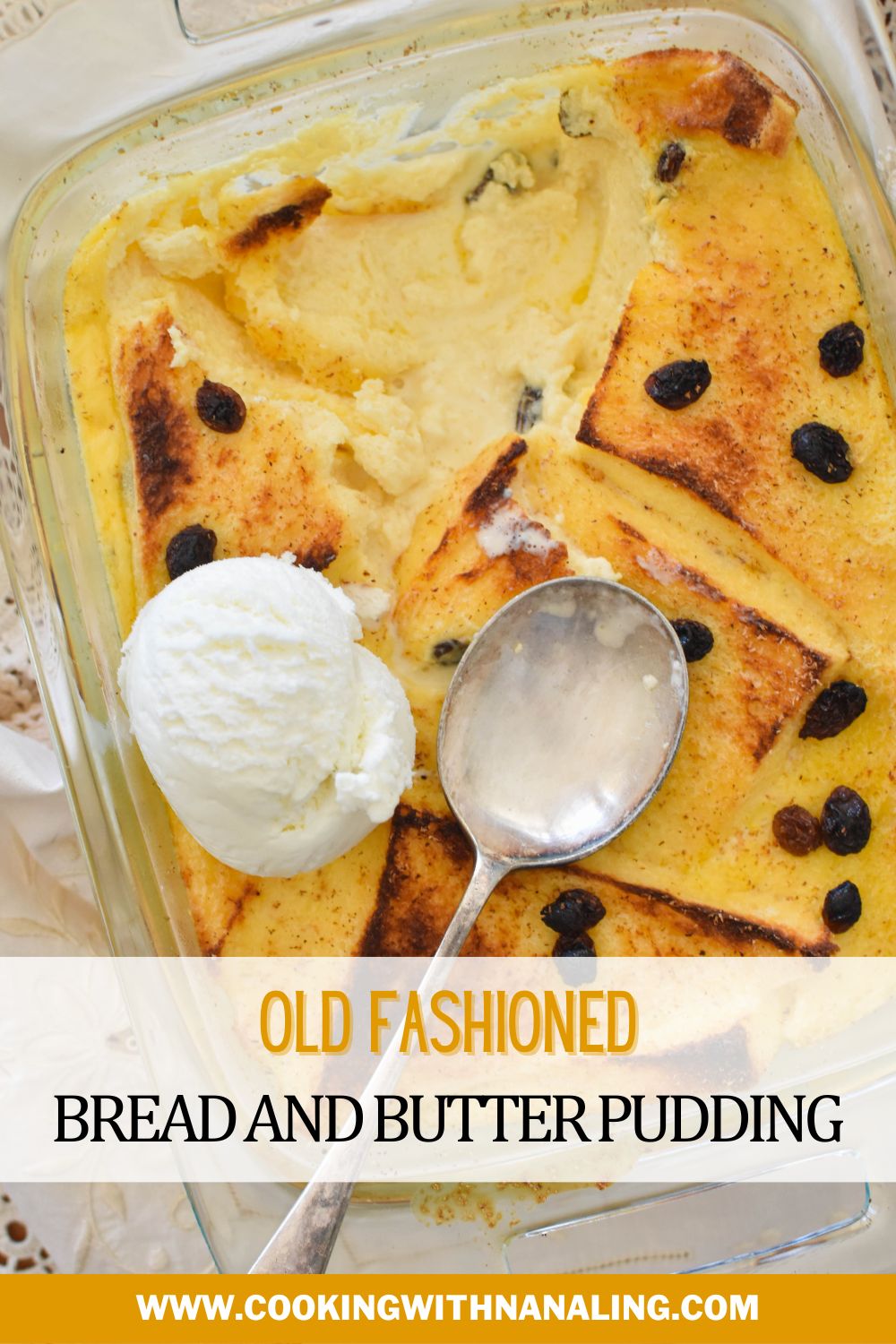 Bread and Butter Pudding Recipe | Cooking with Nana Ling