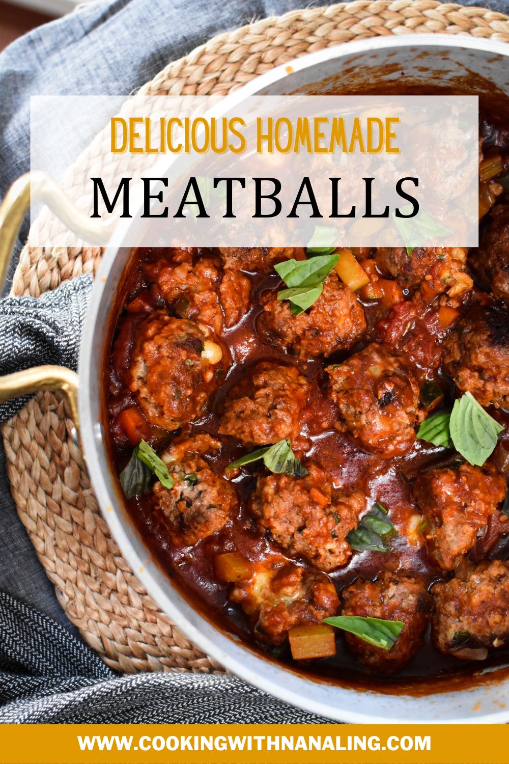 Meatballs Recipe - Cheesy and Tasty | Cooking with Nana Ling