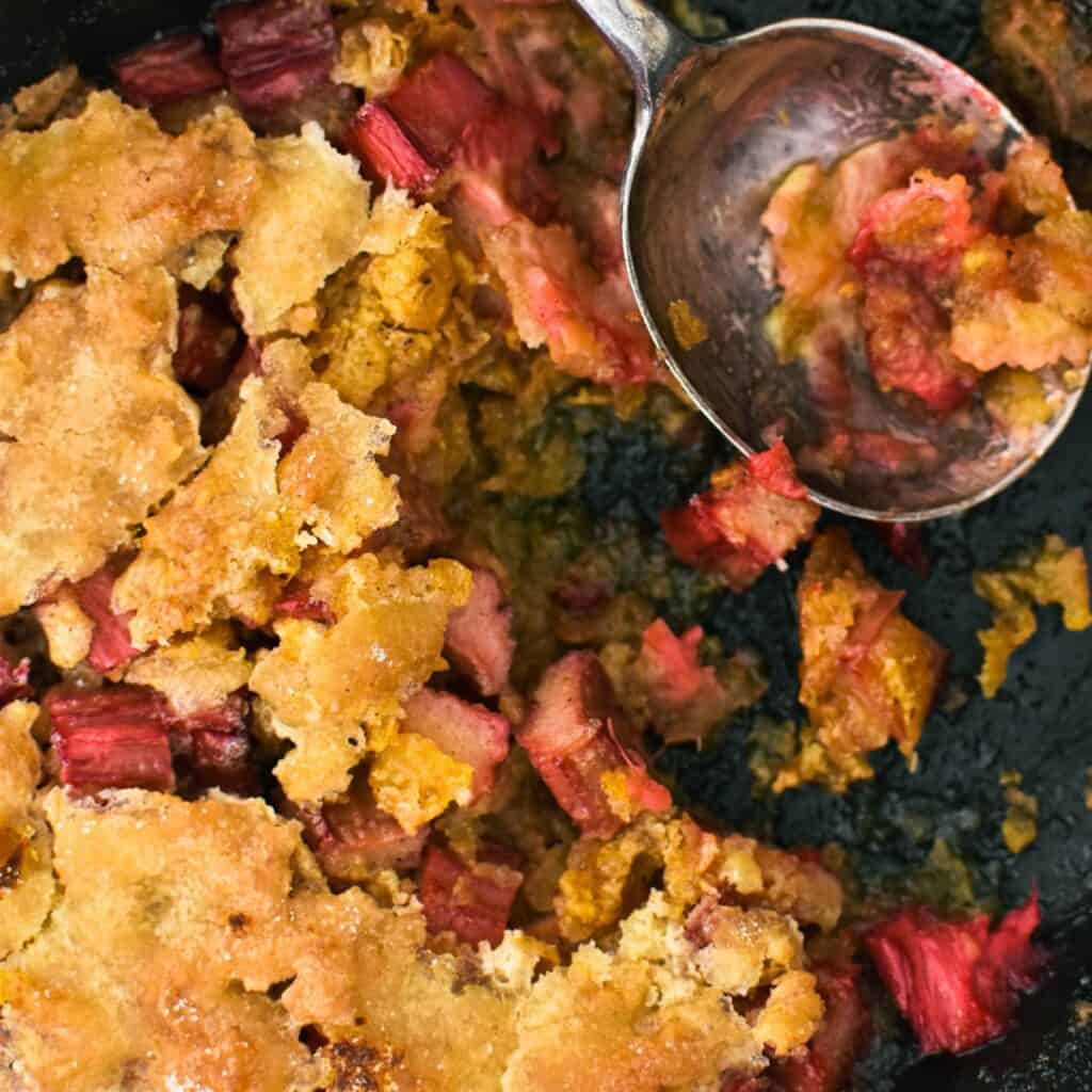Rhubarb Crumble Recipe | Cooking with Nana Ling