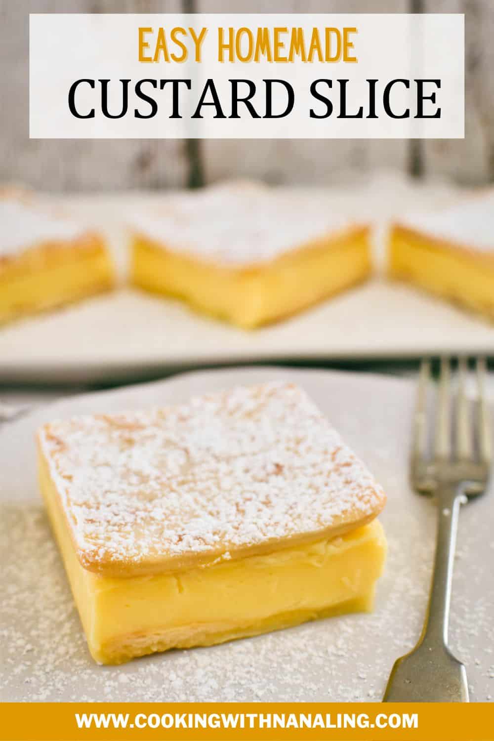 Custard Slice - Cooking with Nana Ling