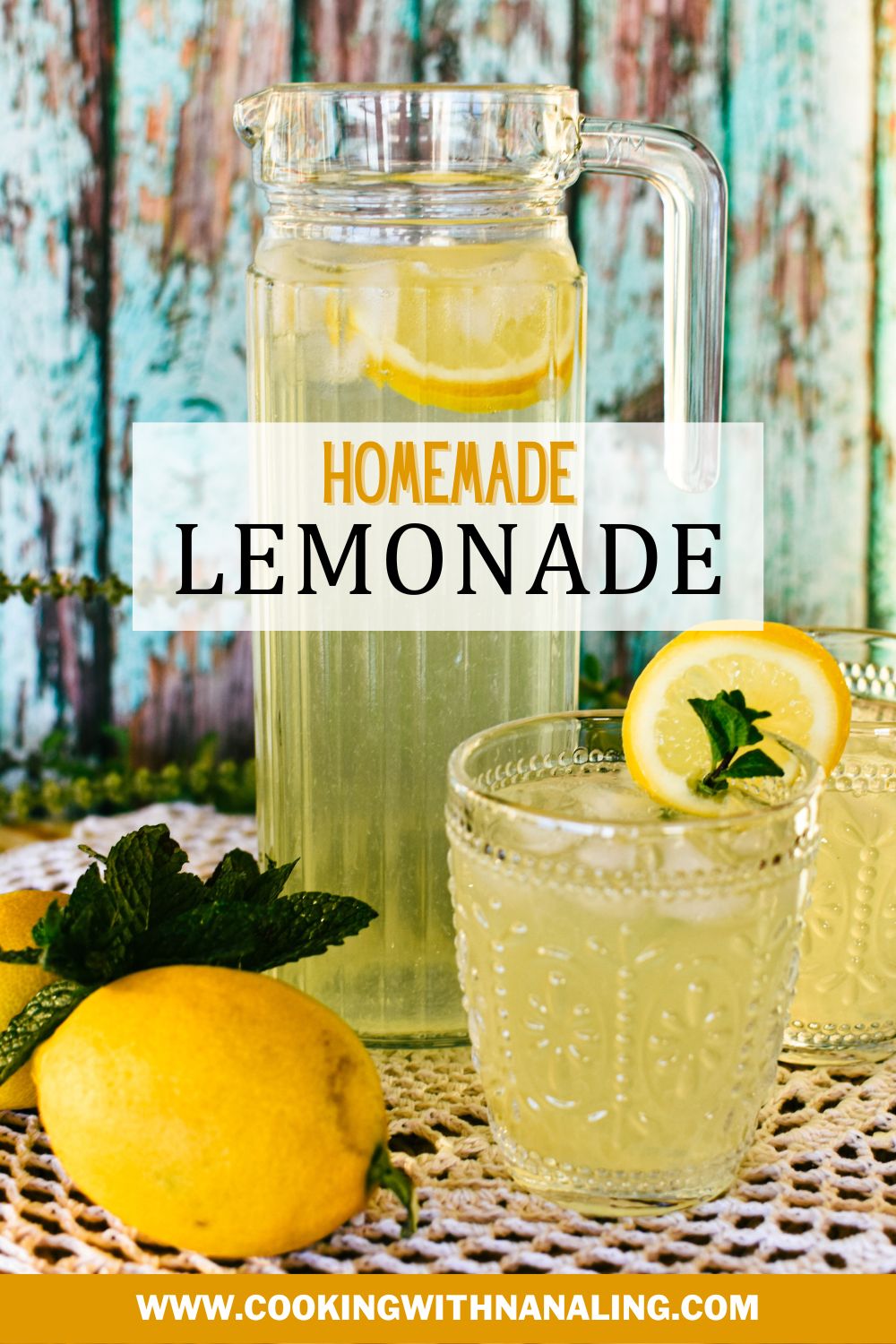 Homemade Lemonade Recipe | Cooking with Nana Ling