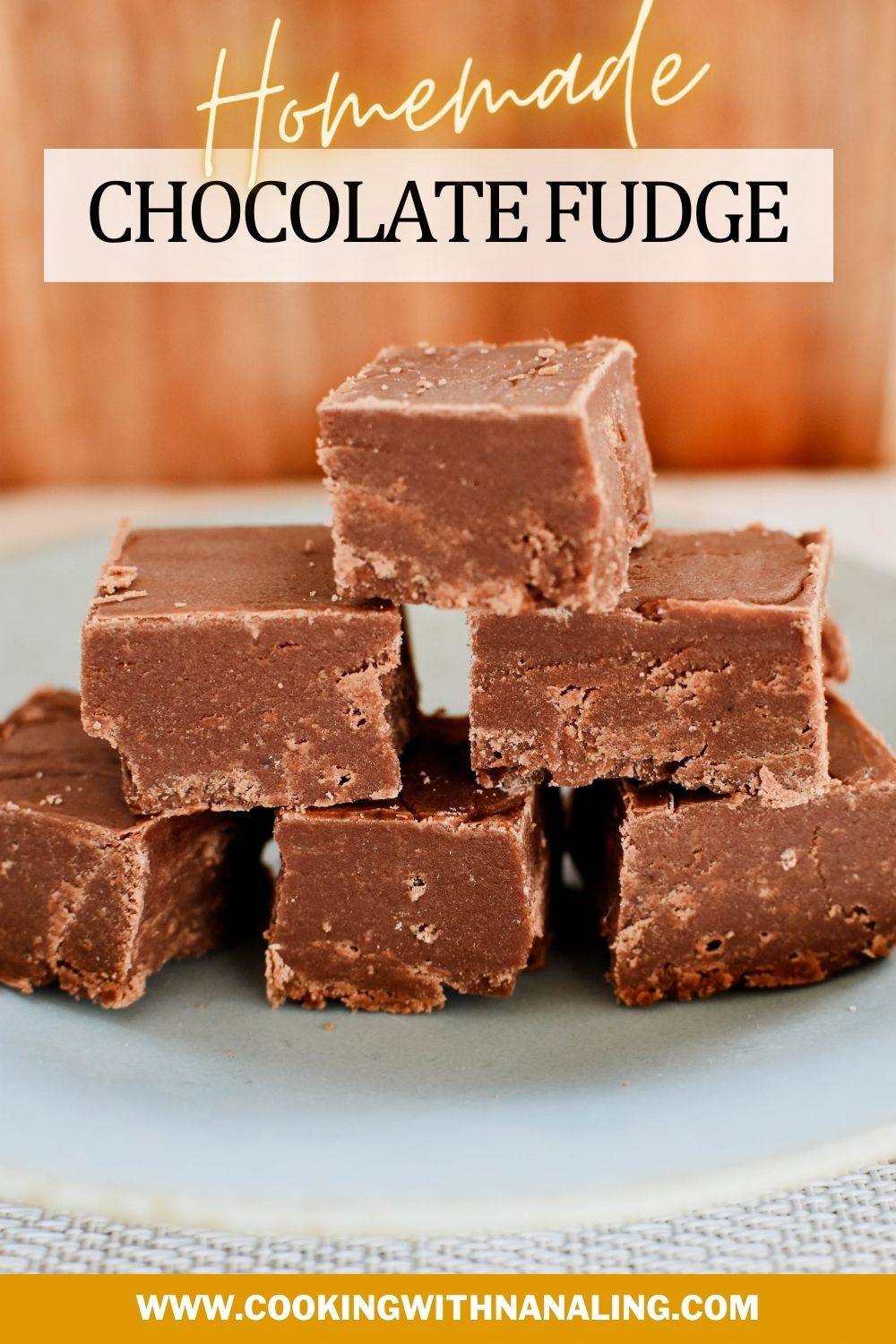 Chocolate Fudge Recipe | Cooking with Nana Ling