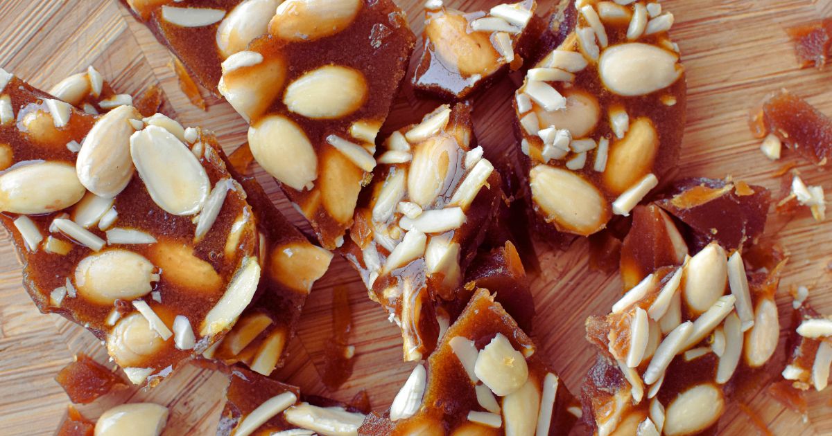 Almond Rock Toffee Recipe | Cooking with Nana Ling