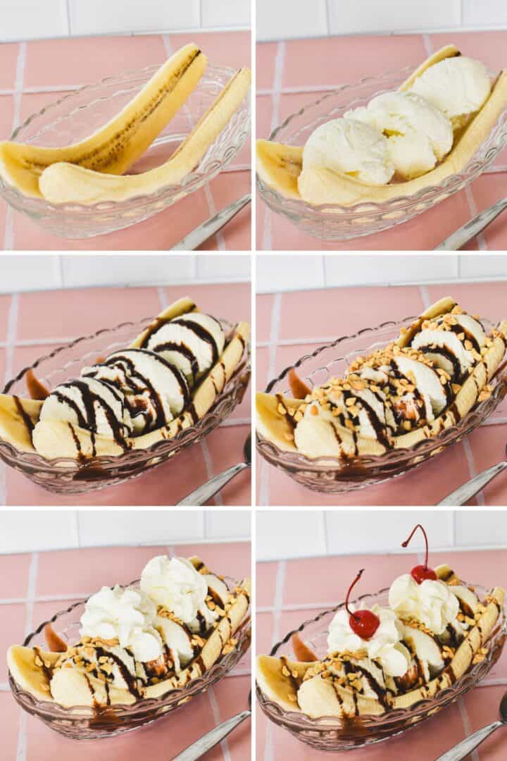 How to make a classic Banana Split