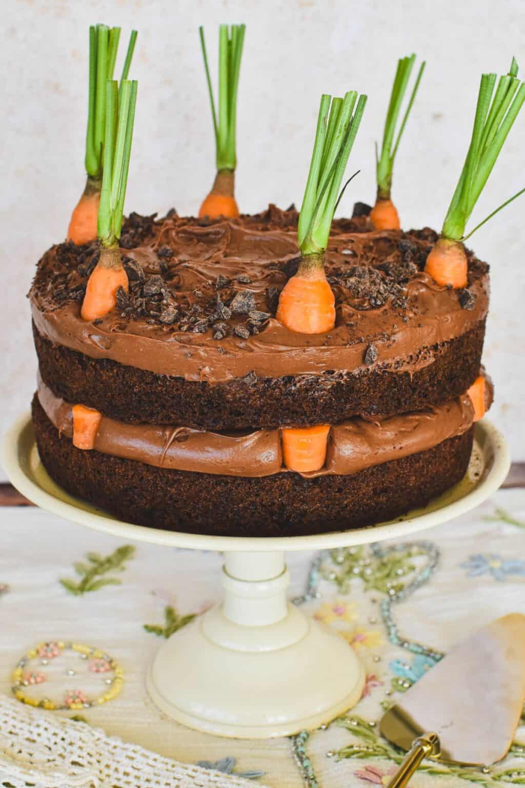 Chocolate Carrot Cake - Cooking with Nana Ling