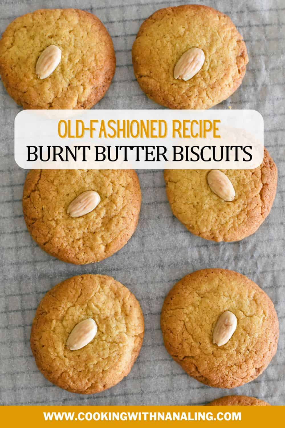 Burnt Butter Biscuits - Cooking with Nana Ling
