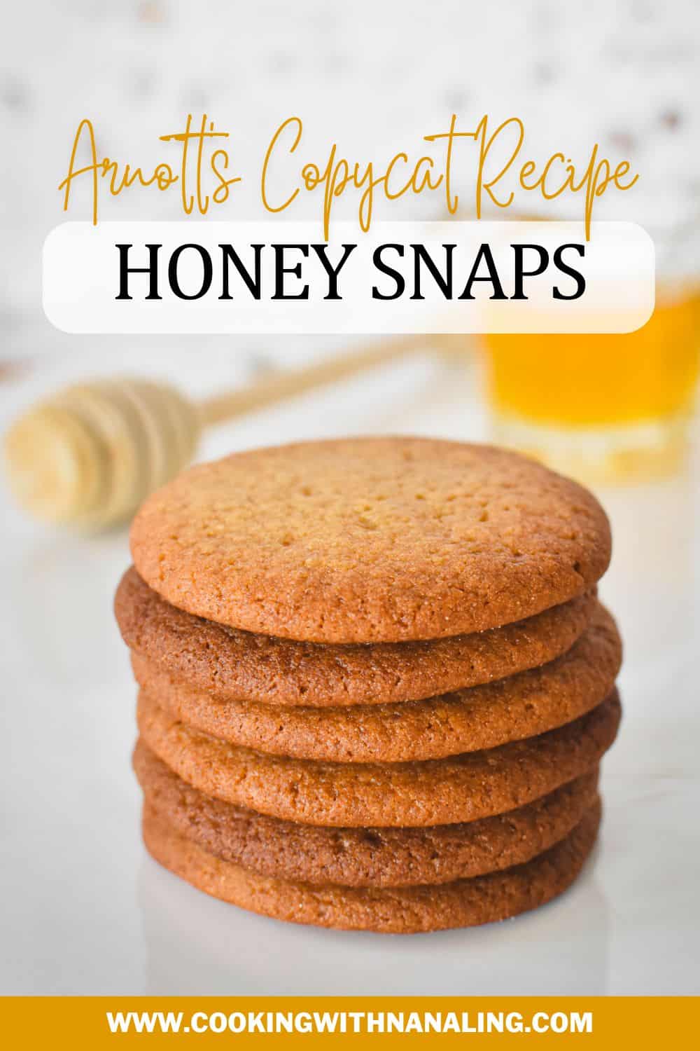 Honey Snaps - Cooking with Nana Ling