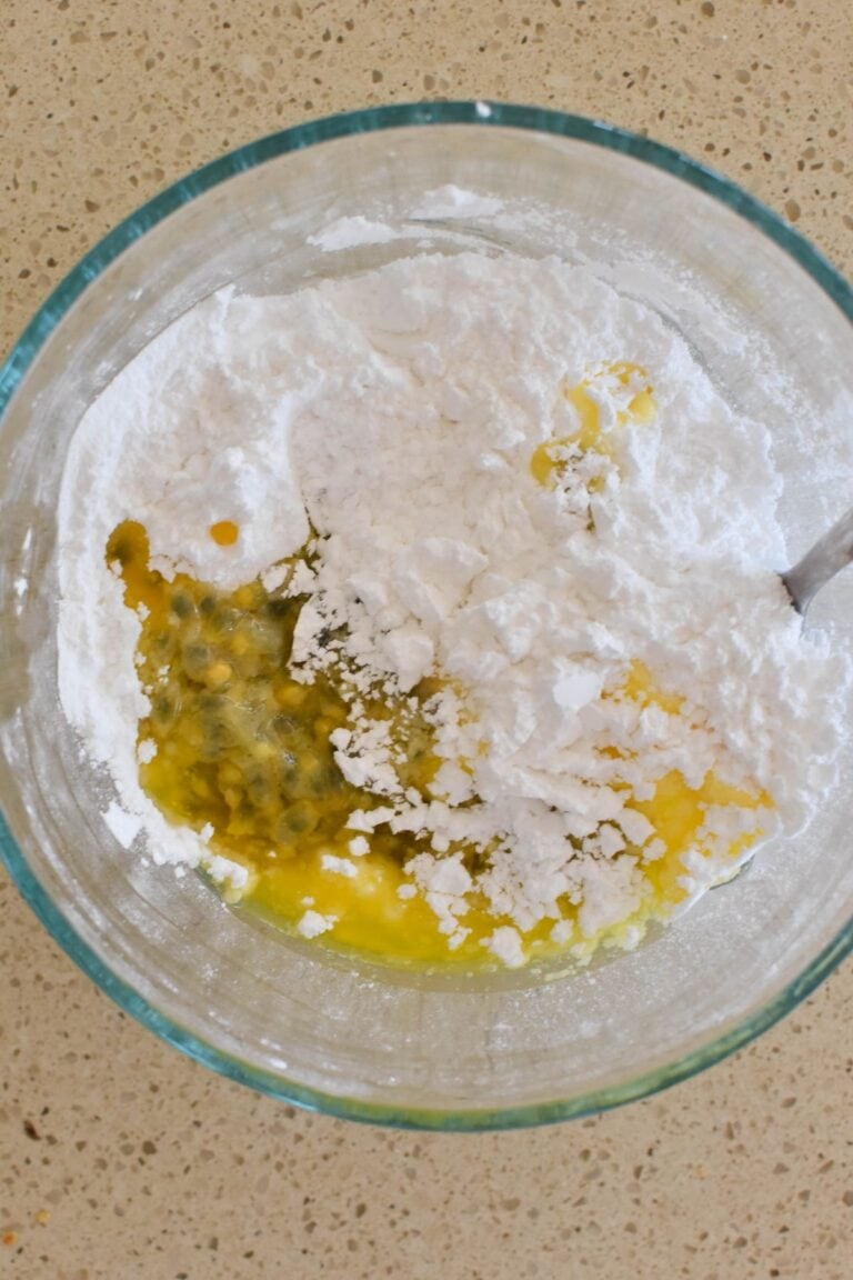 Passionfruit Icing - Cooking with Nana Ling