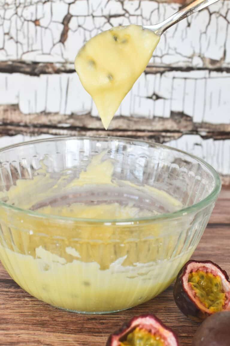 Passionfruit Icing - Cooking with Nana Ling