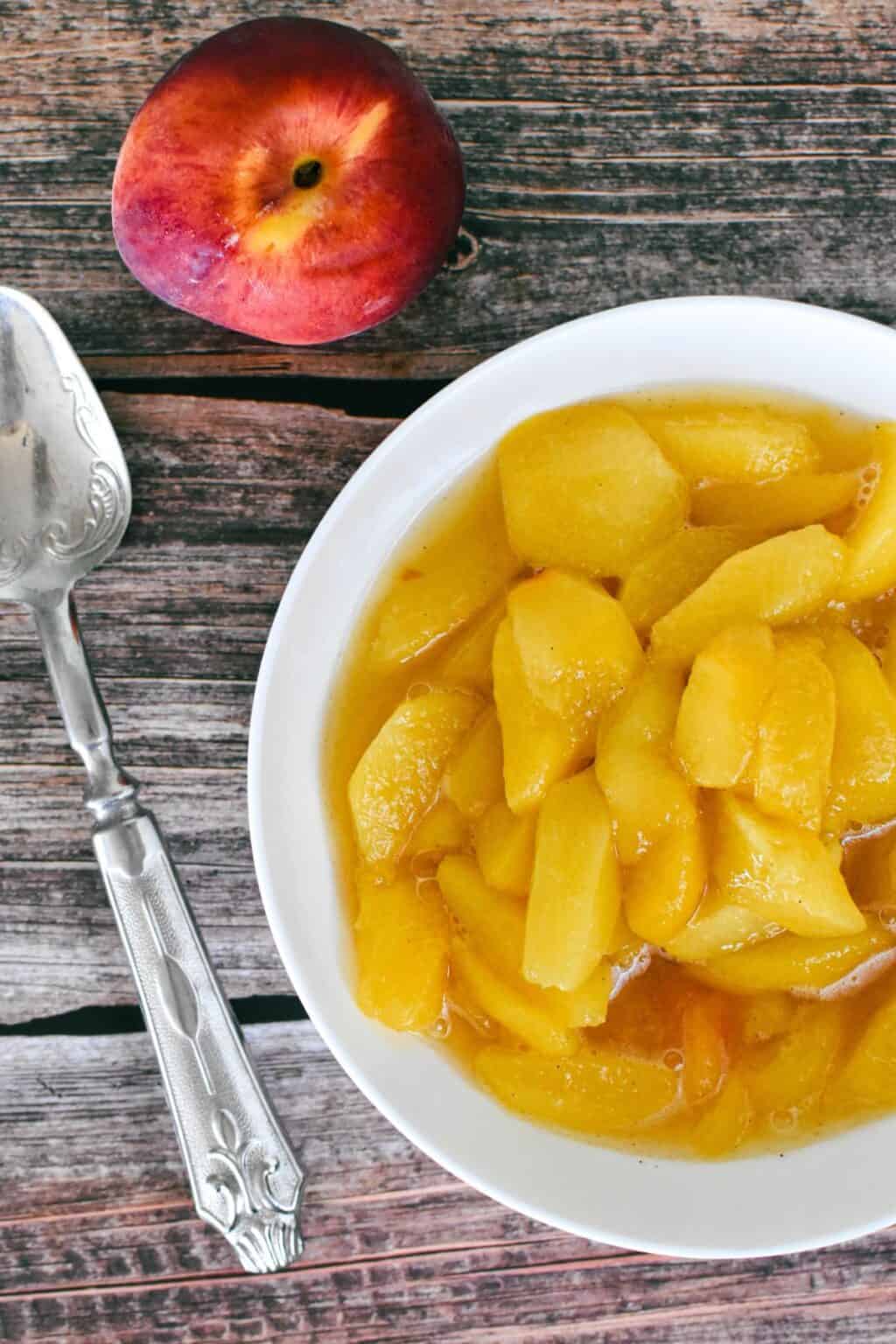 Stewed Peaches - Cooking with Nana Ling