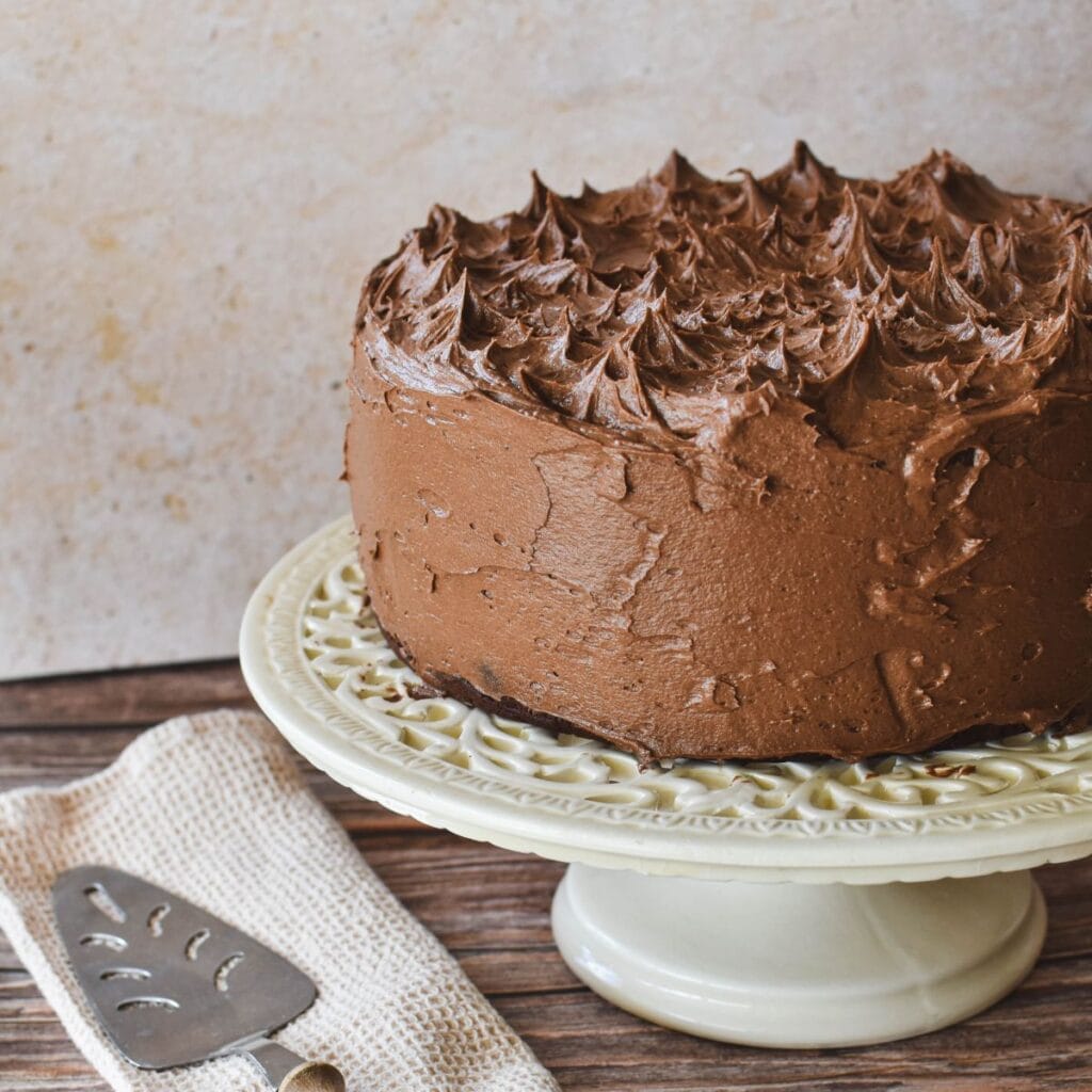 Eggless Chocolate Cake - Cooking with Nana Ling