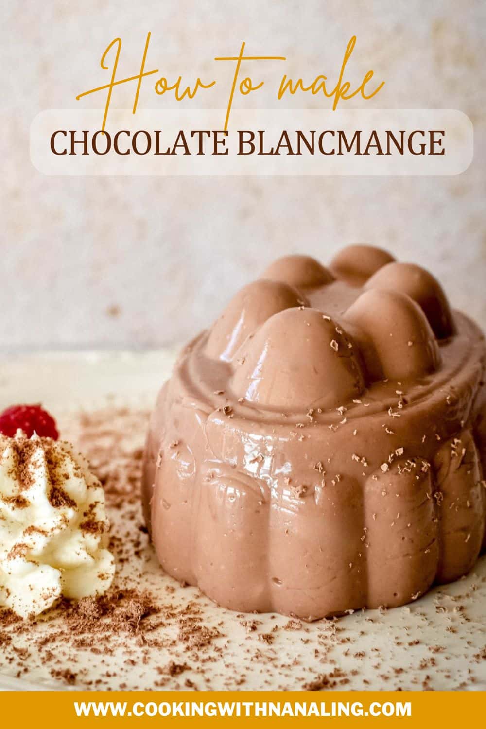 Chocolate Blancmange - Cooking with Nana Ling