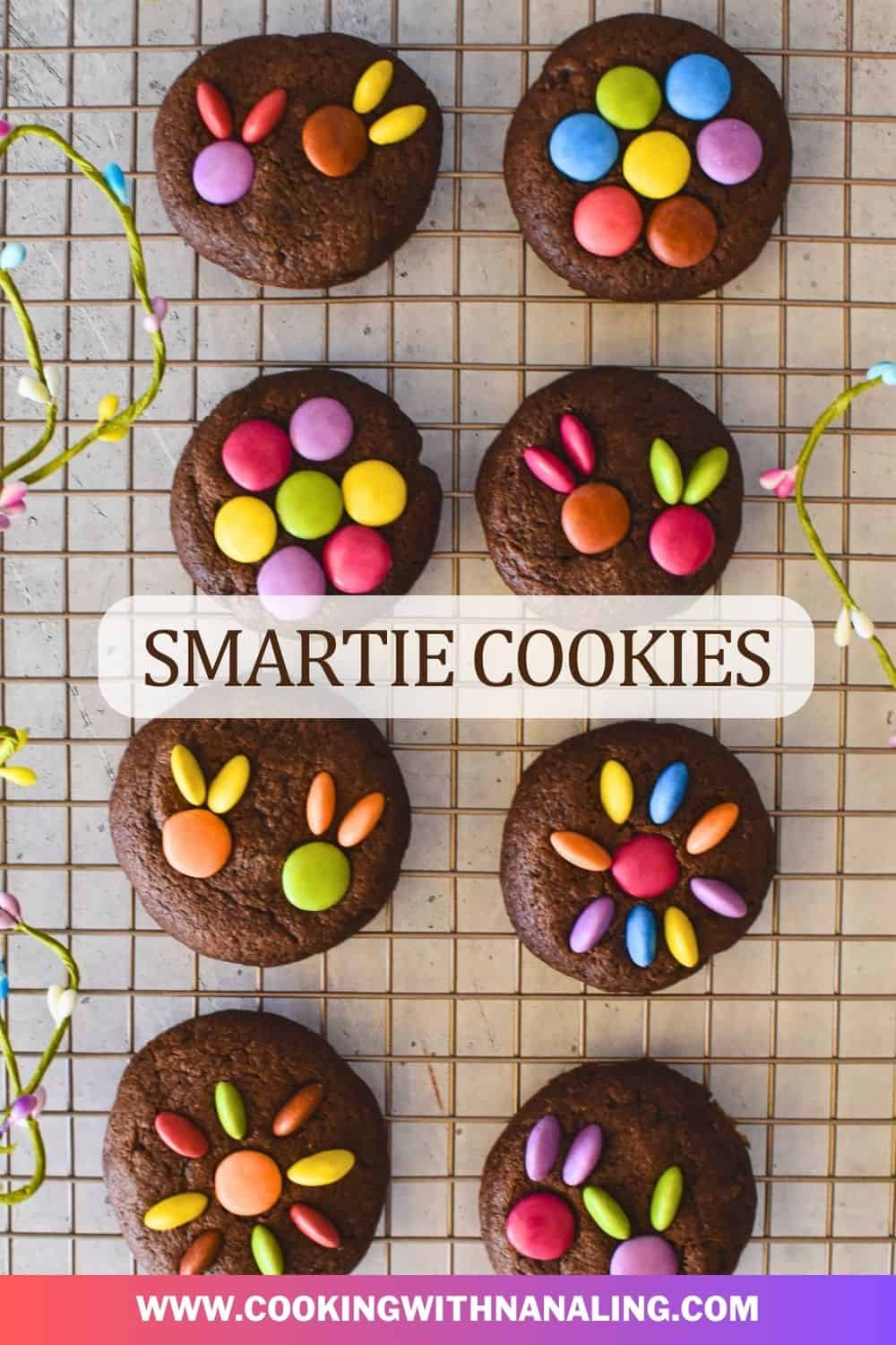 Smartie Cookies - Cooking with Nana Ling