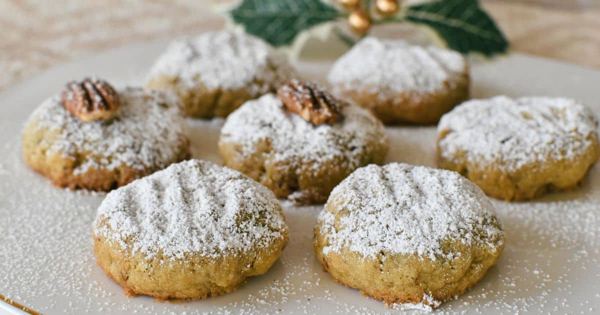 Pecan Biscuits Recipe - Cooking with Nana Ling